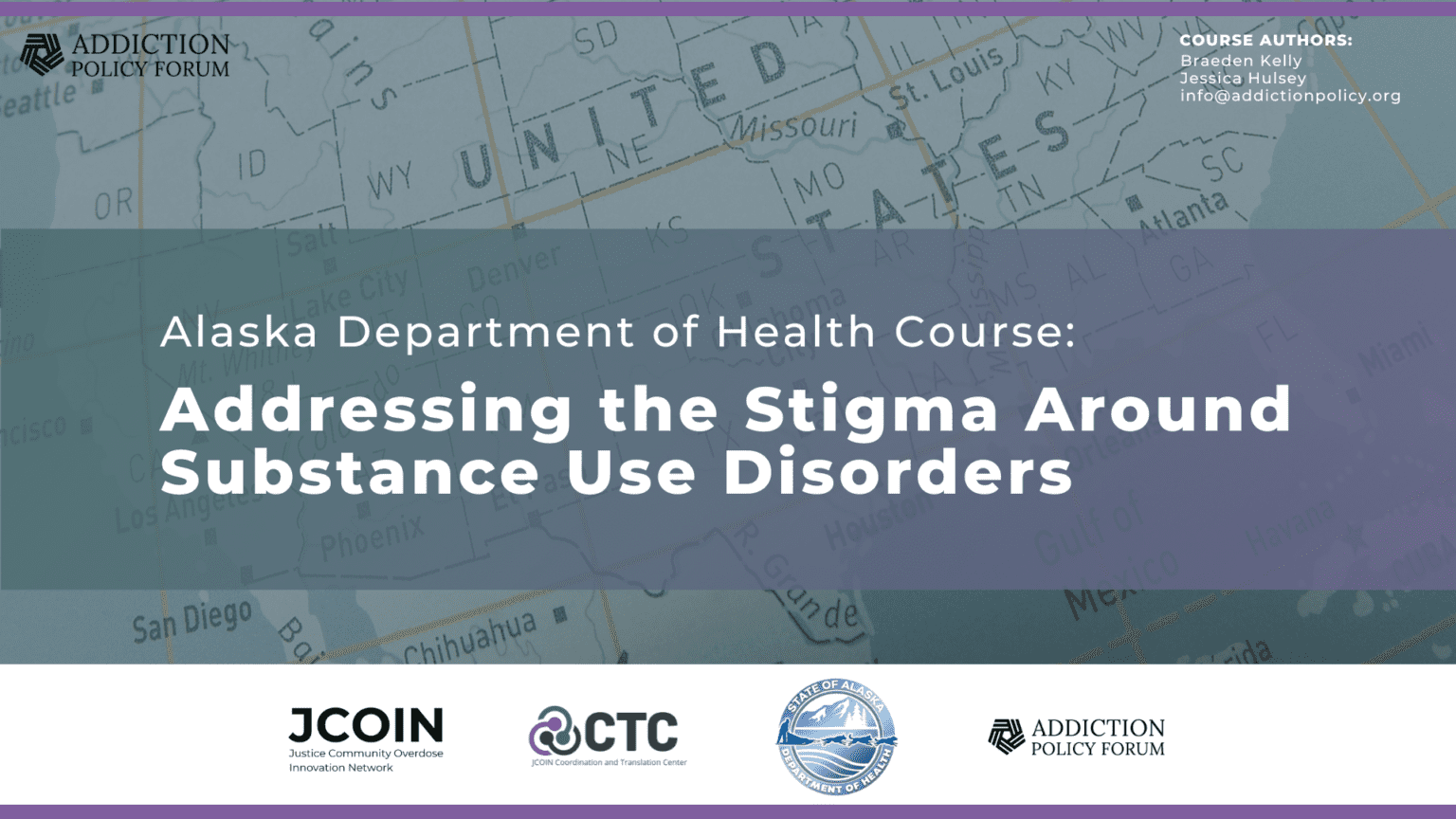 Alaska Department of Health Course: Addressing the Stigma Around Substance Use Disorders ...