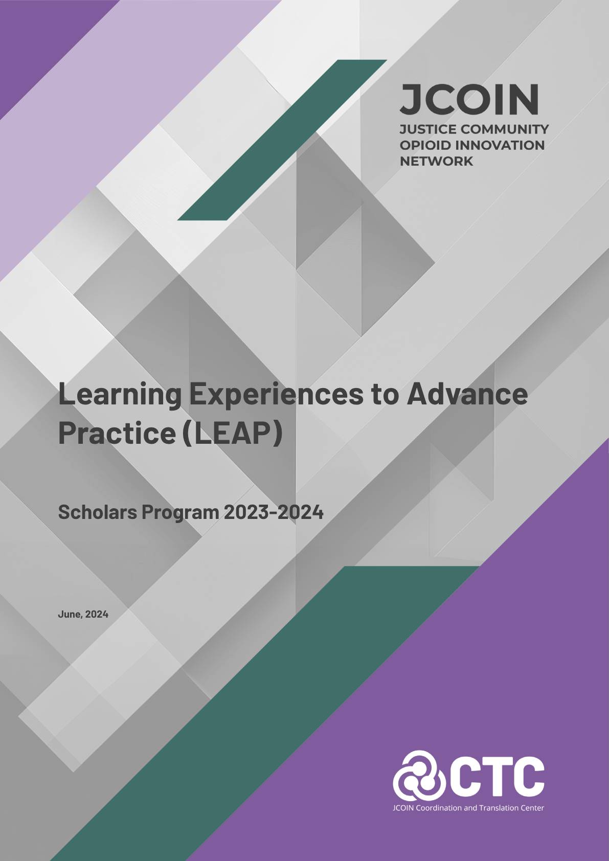 JCOIN Learning Experiences to Advance Practice (LEAP) 2023-2024 ...