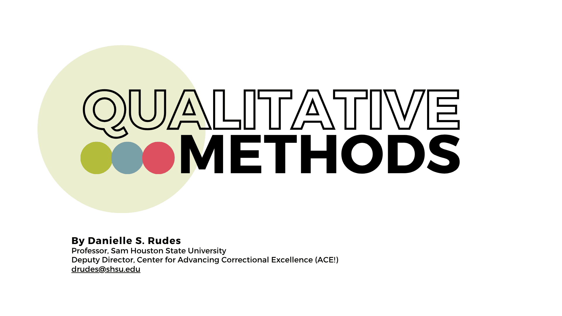 Qualitative Methods Justice Community Overdose Innovation Network Qualitative Methods Justice Community Overdose Innovation Network