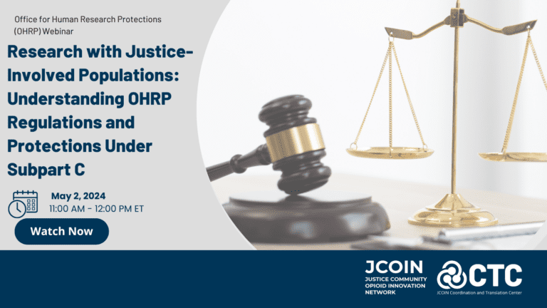 JCOIN Training & Engagement Center (JTEC) - Justice Community Opioid ...